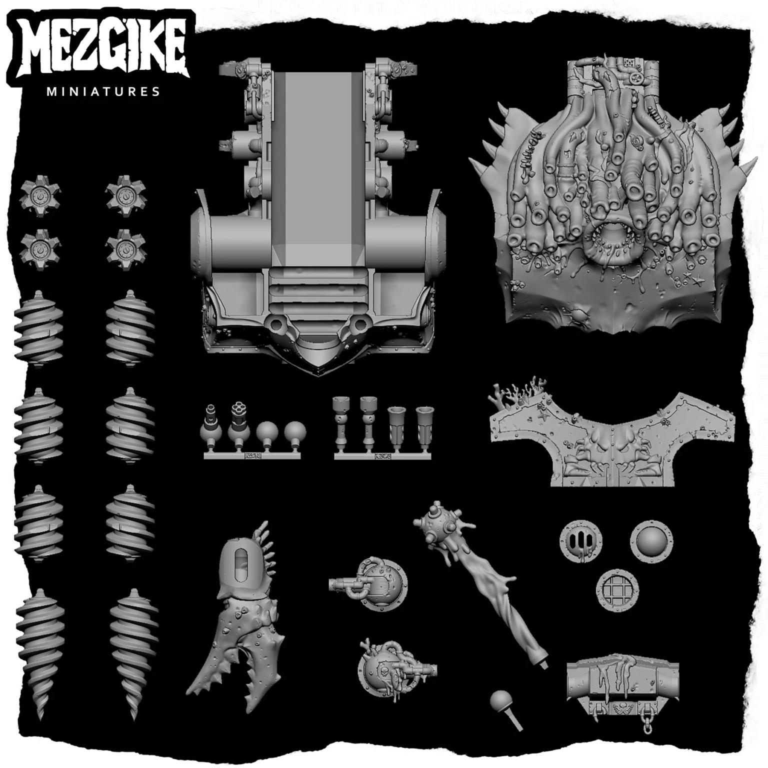 Sea grub destroyer tank – Loken's Miniatures