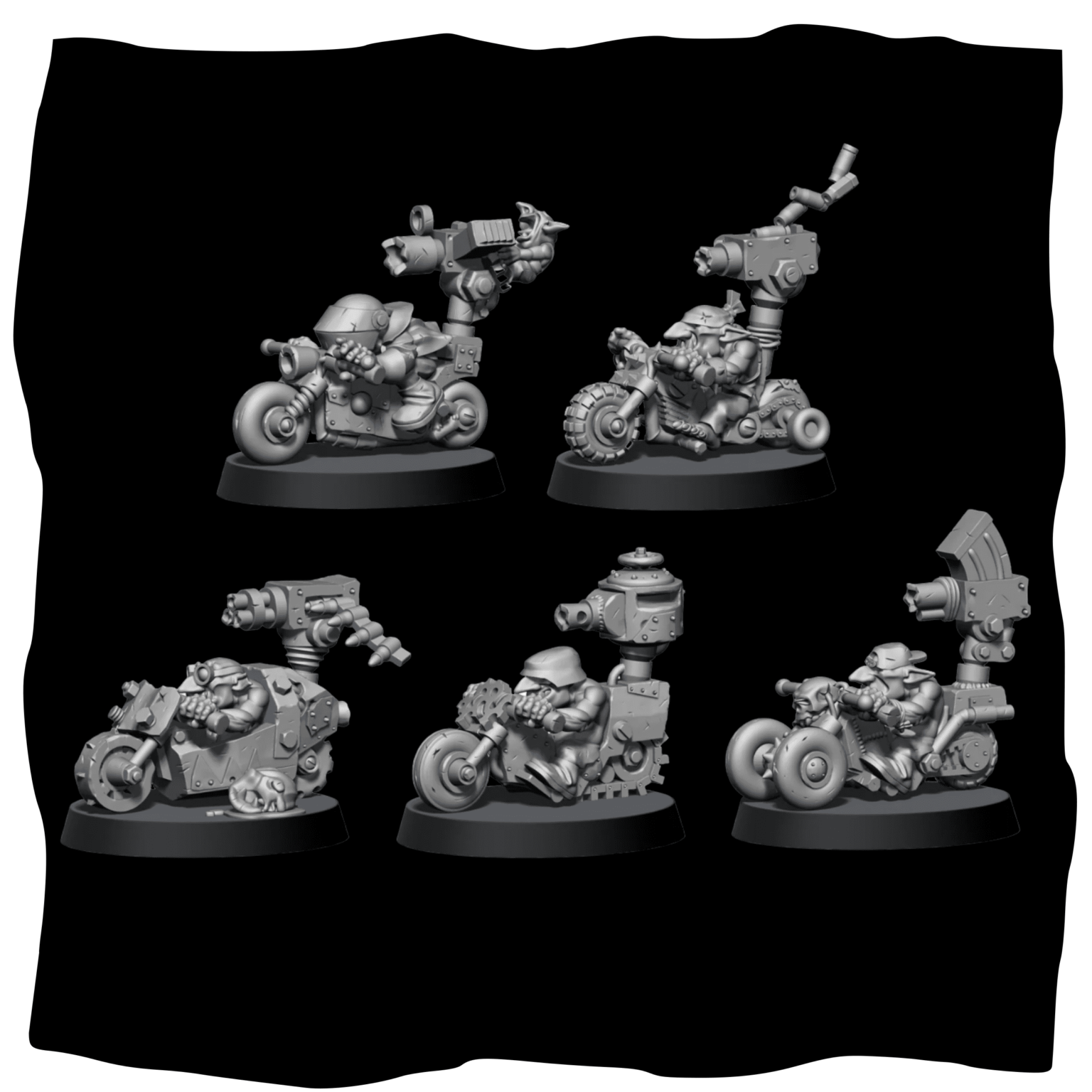 Runt gang multi-part kit – Loken's Miniatures