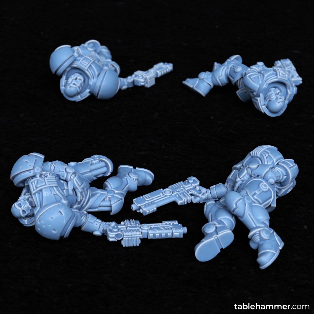 Corpses, crashes, casualties: Human super soldiers – Loken's Miniatures