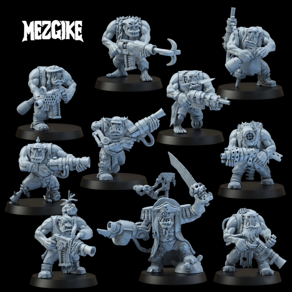 Freebooter Boyz Mob – Loken's Miniatures