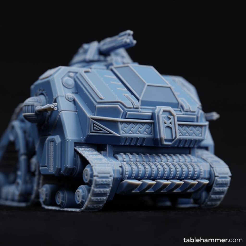 Buffalo – Fortified dwarf combat tank fortress – Loken's Miniatures