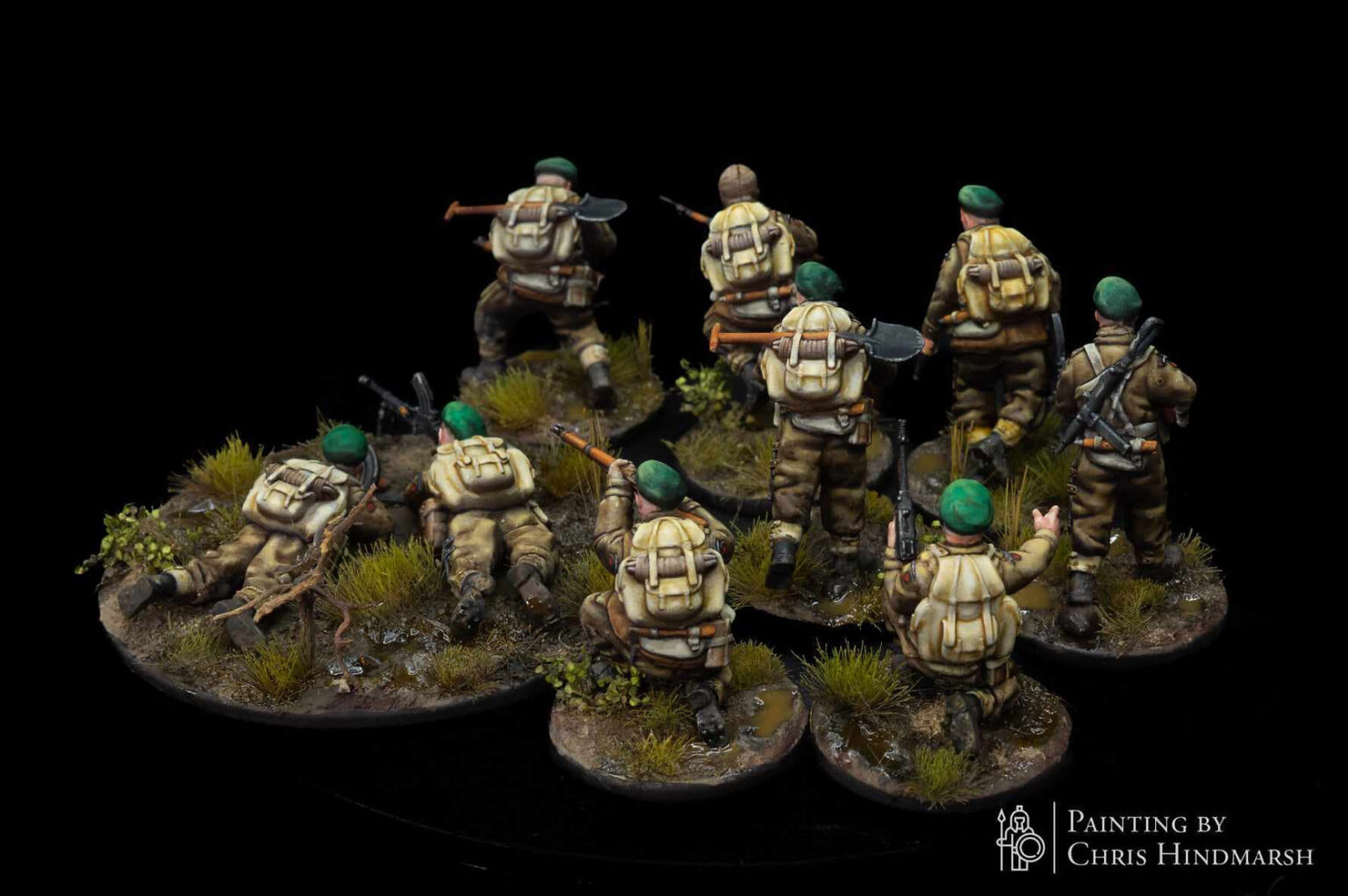 10 Man Commando Rifle Section RKX Miniatures – Loken's Miniatures