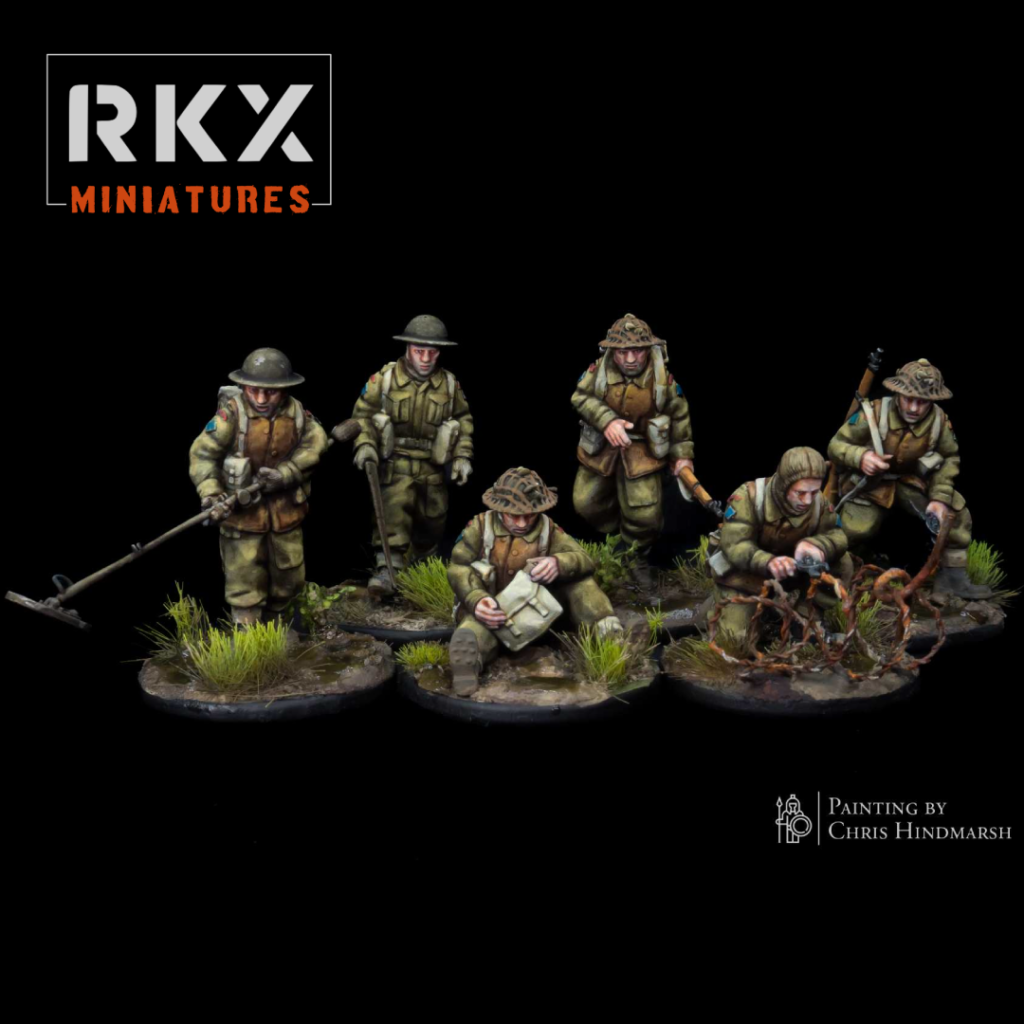 Canadian/Commonwealth 6 man Engineer Team RKX Miniatures – Loken's ...