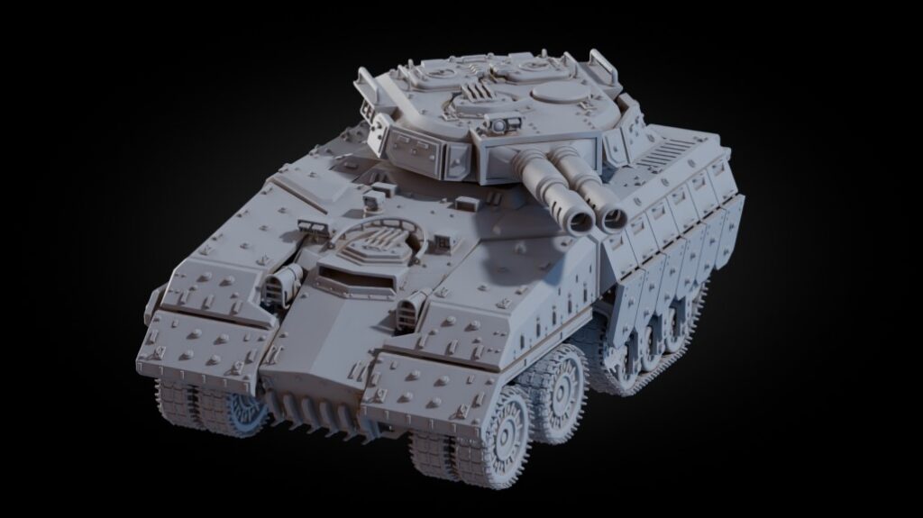 Barakan Ax-101 “ArMax” Tank – Loken's Miniatures